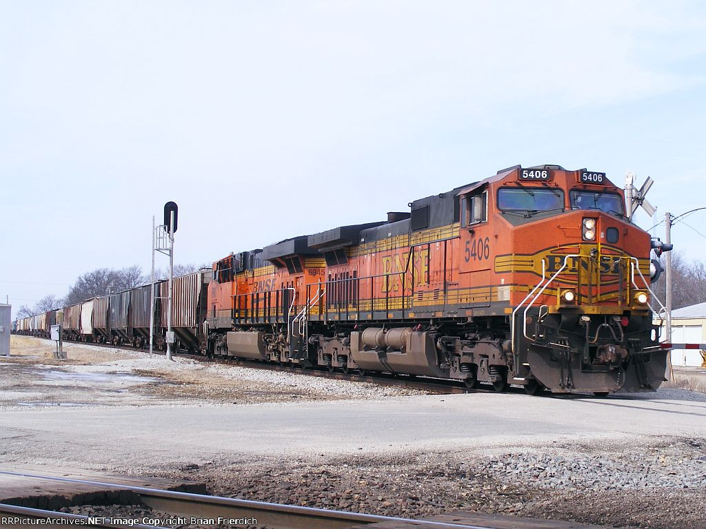 BNSF 5406 BNSF 6942